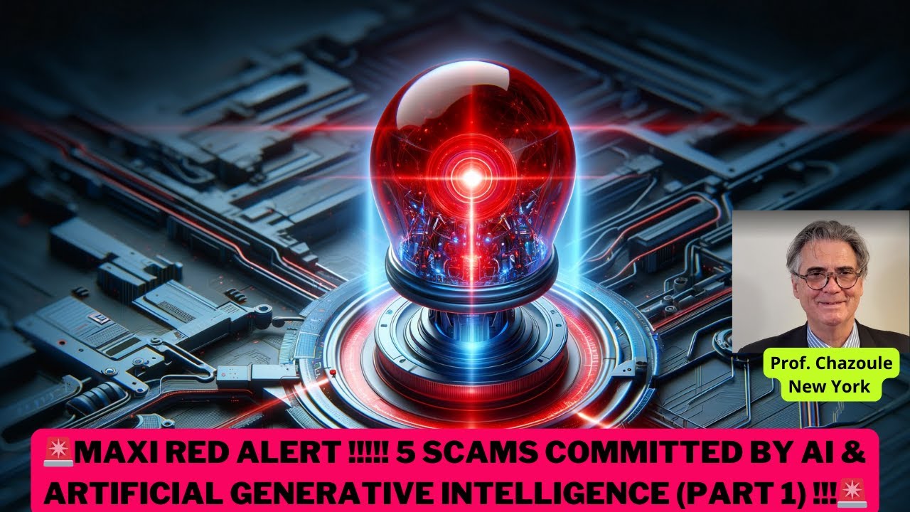 🚨SCAM AGI ALERT !!!!! 5 SCAMS COMMITTED BY AI & ARTIFICIAL GENERATIVE ...