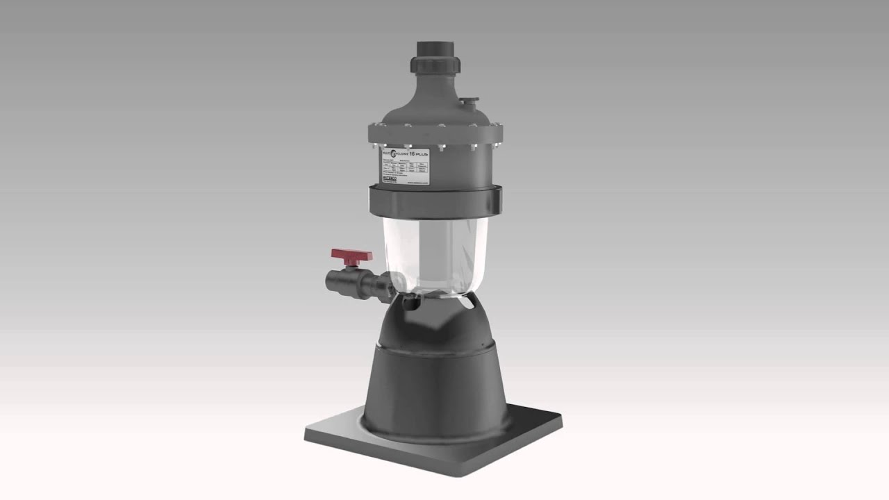 Waterco's Multicyclone Pool Pre Filter - 3D Animation - YouTube