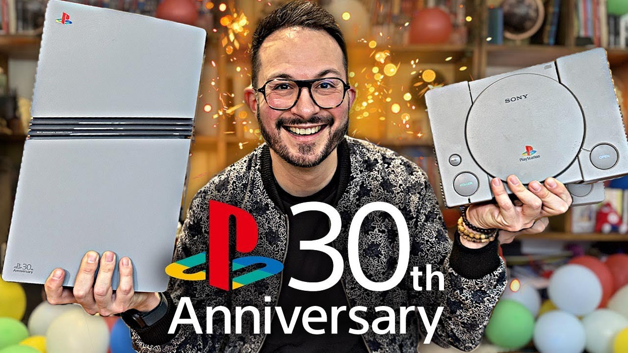 PlayStation 1 vs PS5 PRO 30th Anniversary 😍 L'Unboxing HISTORIQUE 💙 ...