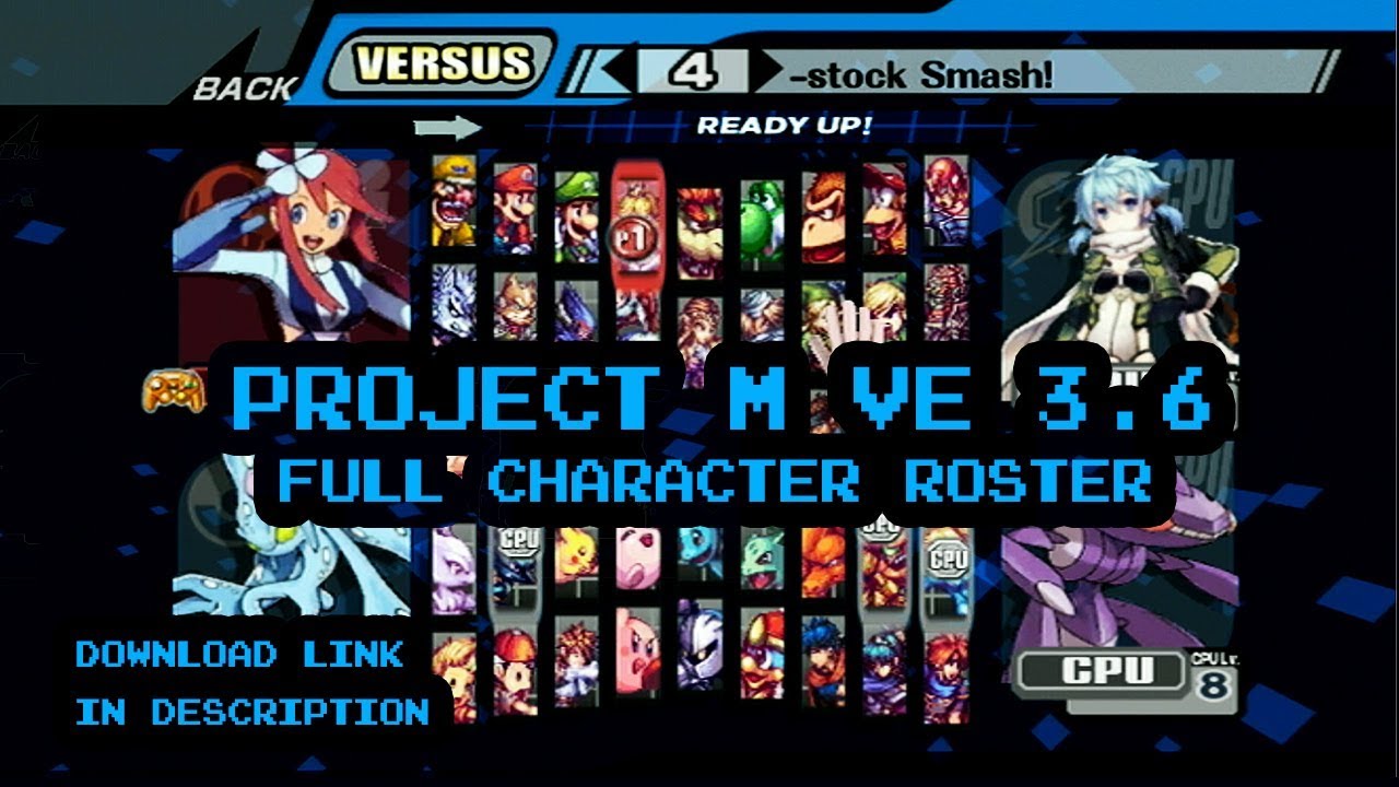Project M: Vinci Edition - Full Character Roster - YouTube