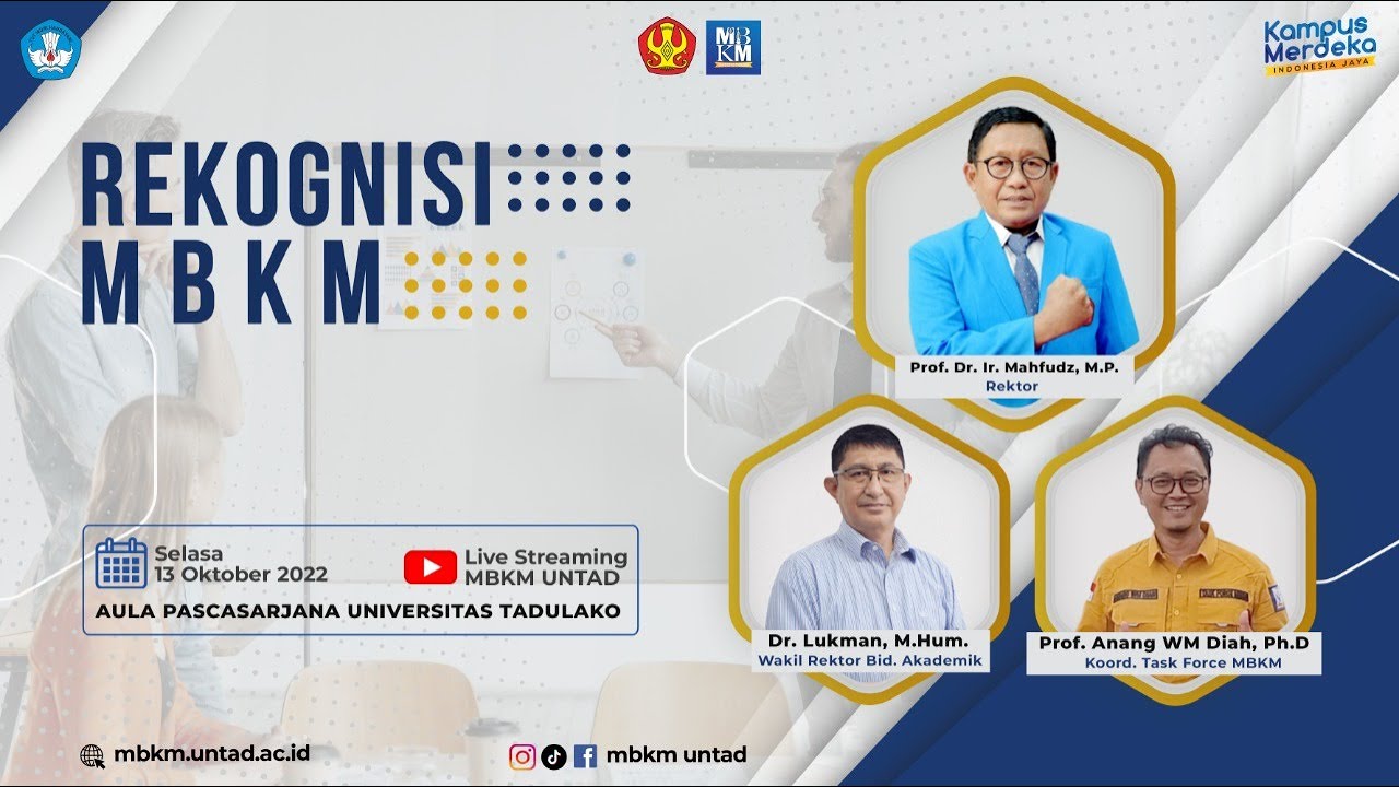 SOSIALISASI REKOGNISI MBKM - YouTube