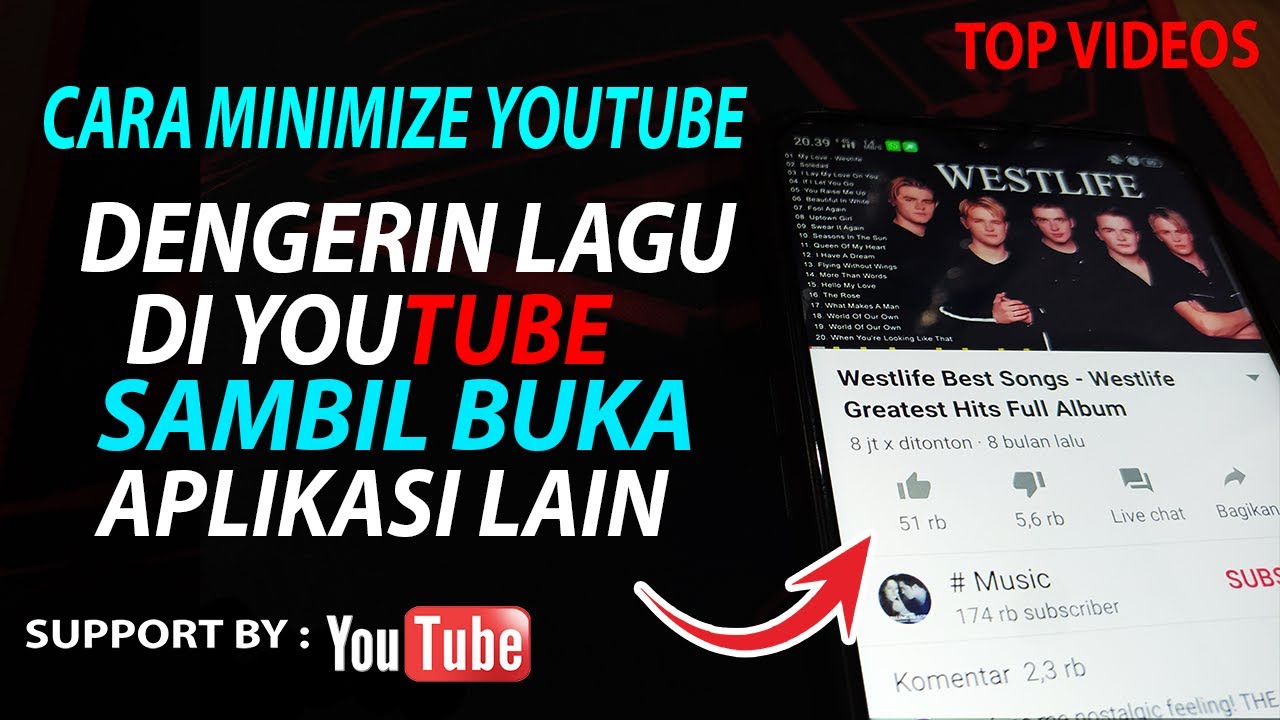 Cara Putar Youtube sambil Buka Aplikasi Lain ( Minimize Youtube di HP) 2025 Work - YouTube