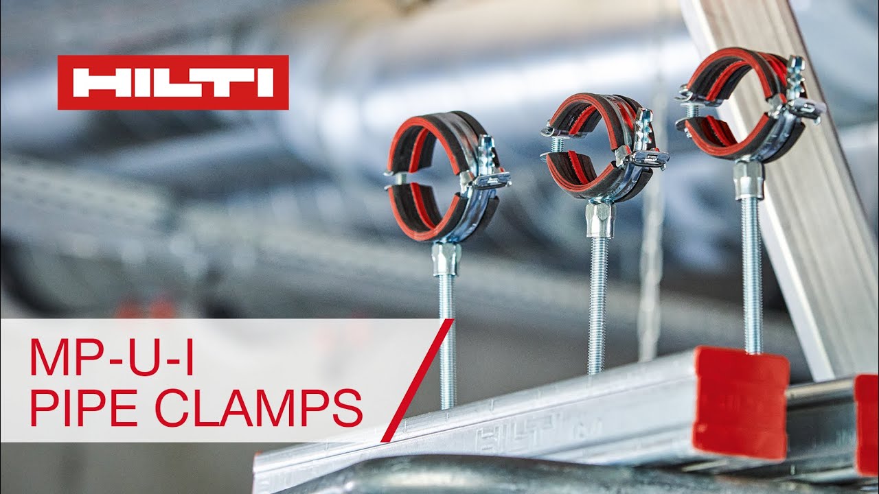 OUT NOW: Hilti Ultimate Pipe Clamps - YouTube