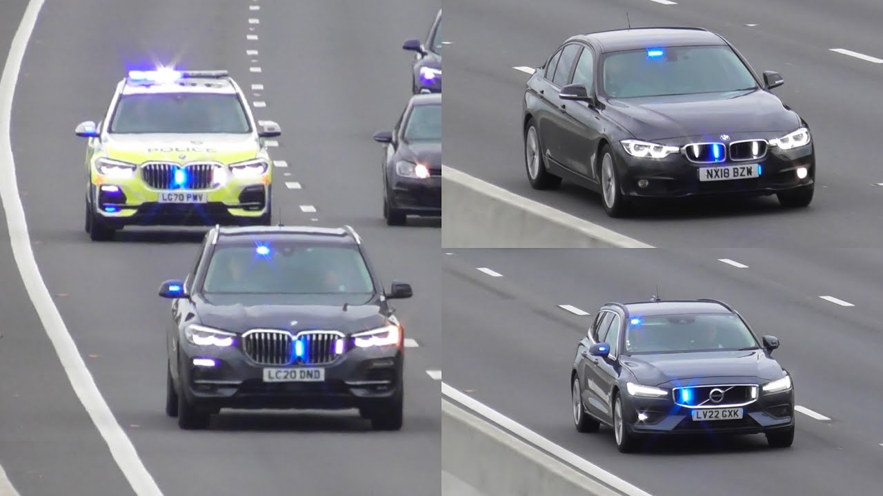 MULTIPLE POLICE CARS RACING TO CAR CHASE IN READING!! - YouTube