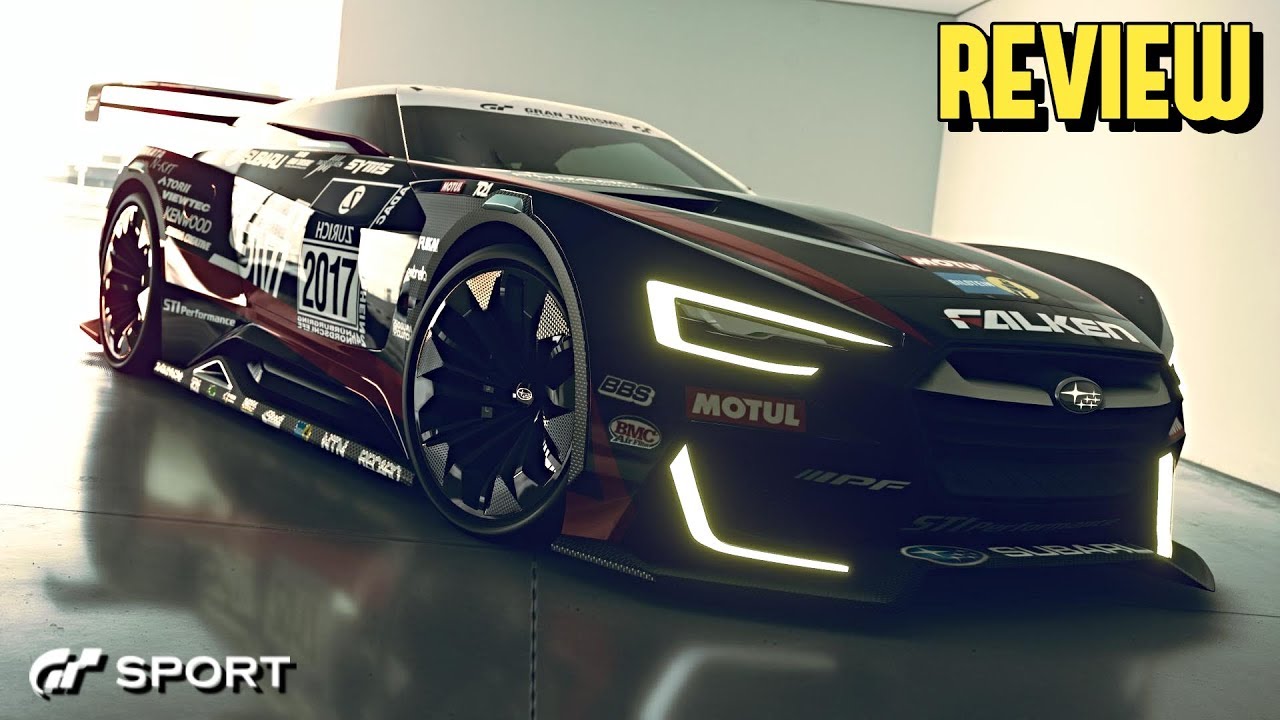 GT SPORT - Subaru VIZIV Vision GT REVIEW - YouTube