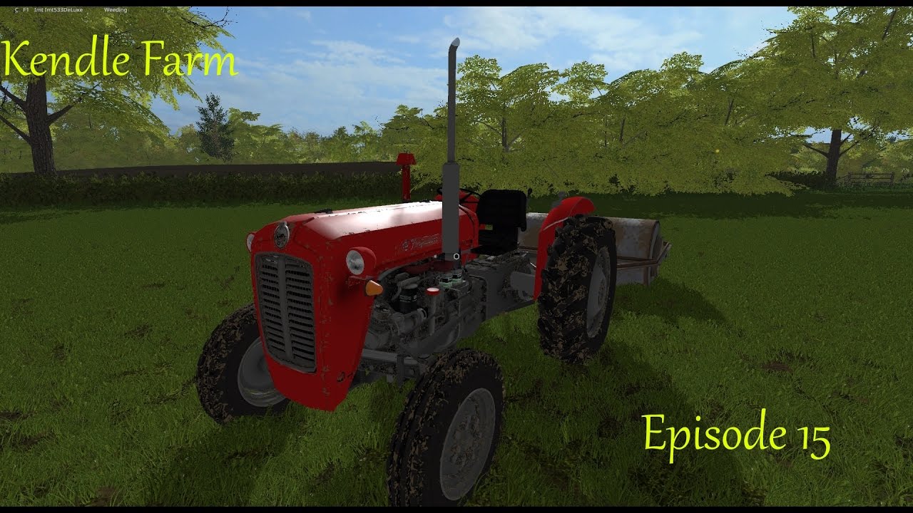 Fs 17 - Kendle Farm with Seasons Mod - Episode 15 - Rolling - YouTube