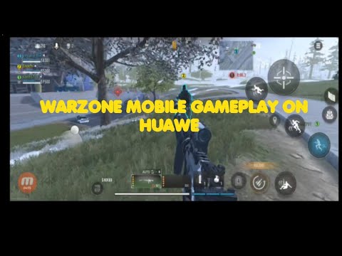 WARZONE MOBILE GAMEPLAY IN HUAWEI p50 pro SD888 - YouTube