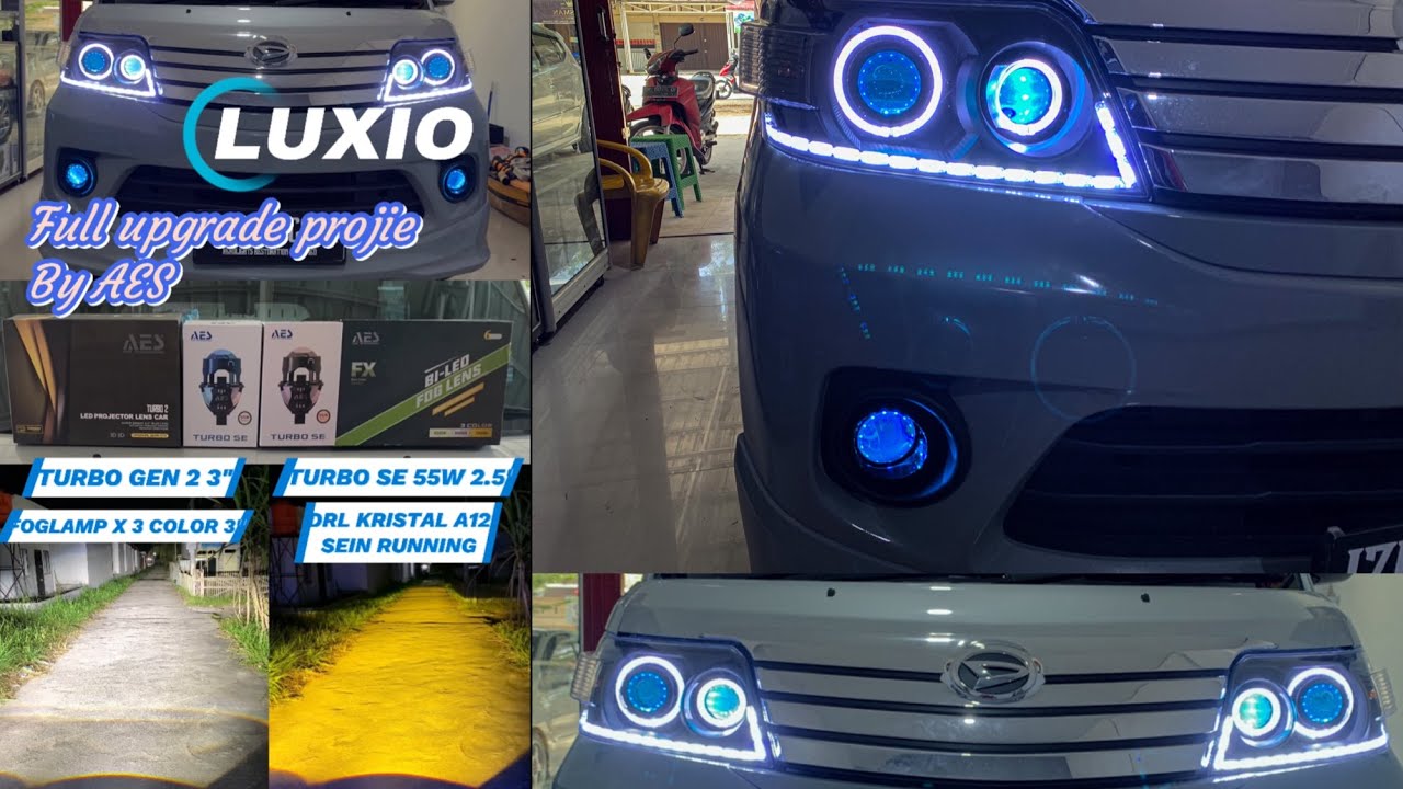 LUXIO FULL CUSTOM PRIJIE BILED BY AES - YouTube