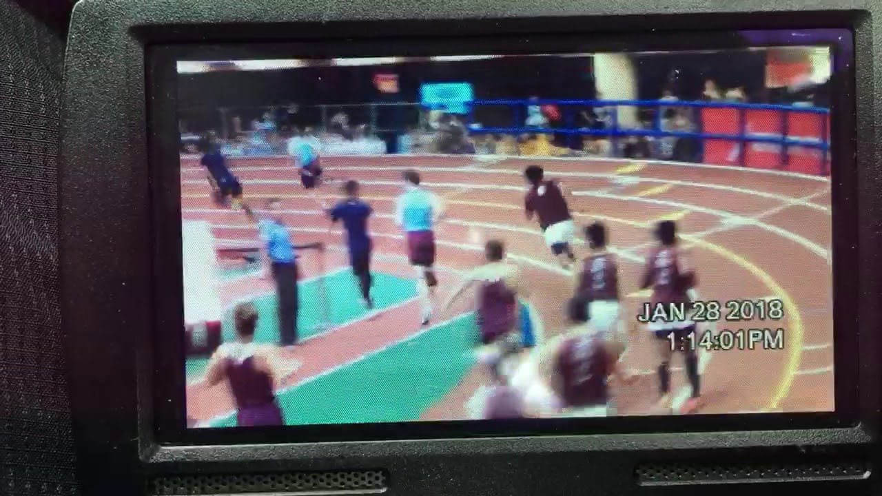 Jake torres fordham prep track 4x200m relay indoor - YouTube