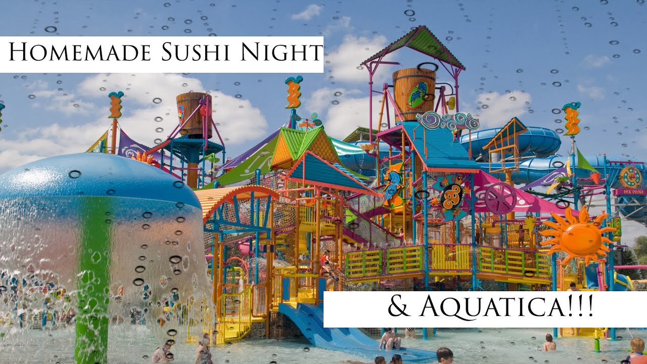 Aquatica Orlando Trip - Homemade Sushi - Food Challenge - Marc’s Army ...