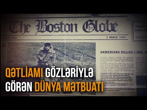 Dünya mətbuatı Xocalı faciəsindən nə yazırdı? / Faciəni canlı görənlər