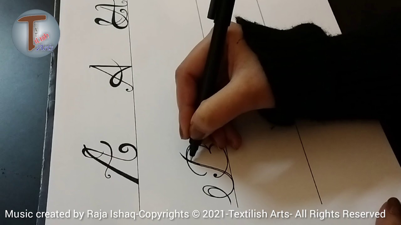 Hand Lettering - YouTube