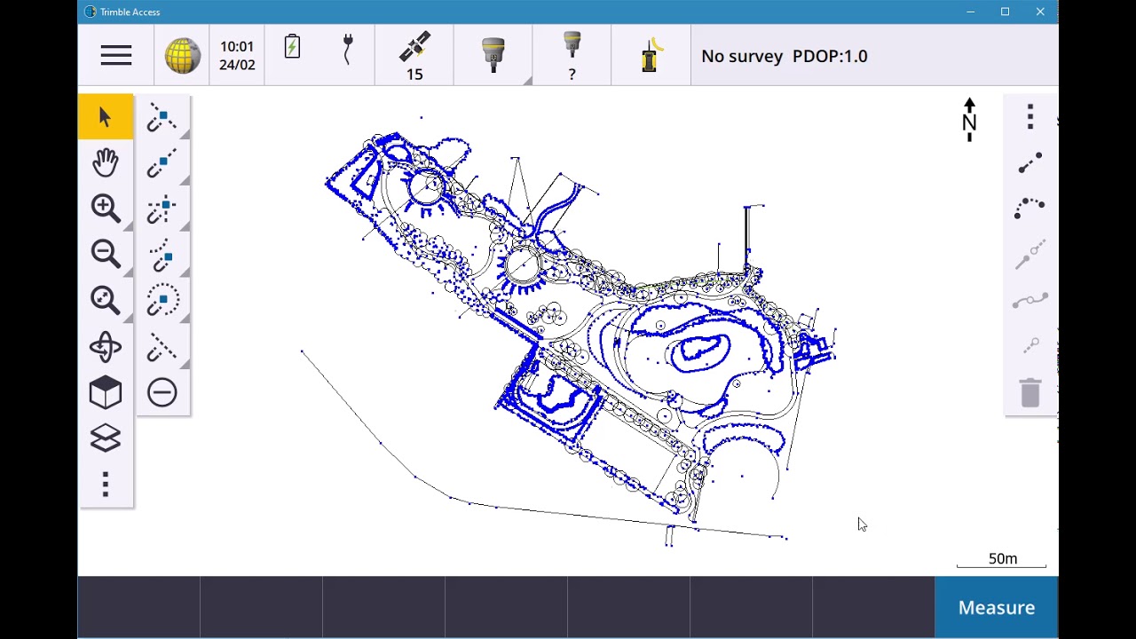 Trimble Access 2021 Active Map - YouTube