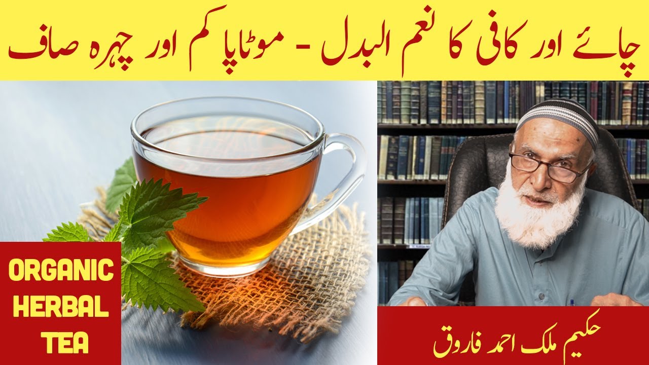 Organic Herbal TEA Recipe | Fat loss & Skin Whitening | Hakeem Malik ...
