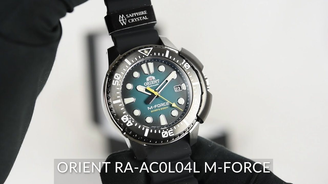 Orient RA-AC0L04L M-Force - YouTube