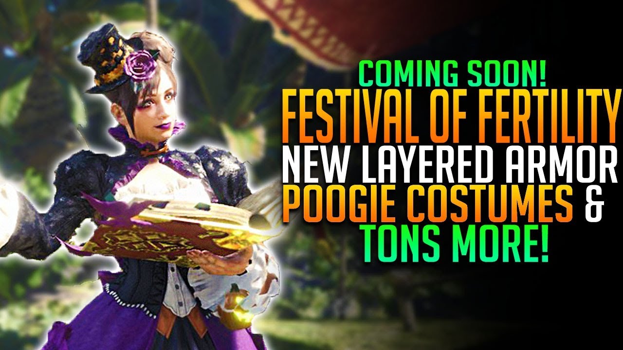 NEW Festival Of Fertility! New Layered Armor, Poogie Costume & More ...
