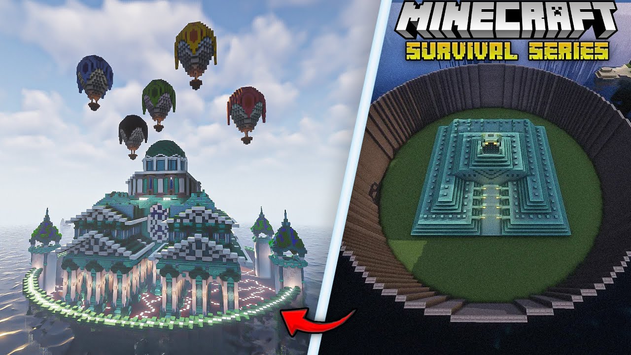 I Transformed an OCEAN MONUMENT in Minecraft 1.21 Survival - YouTube