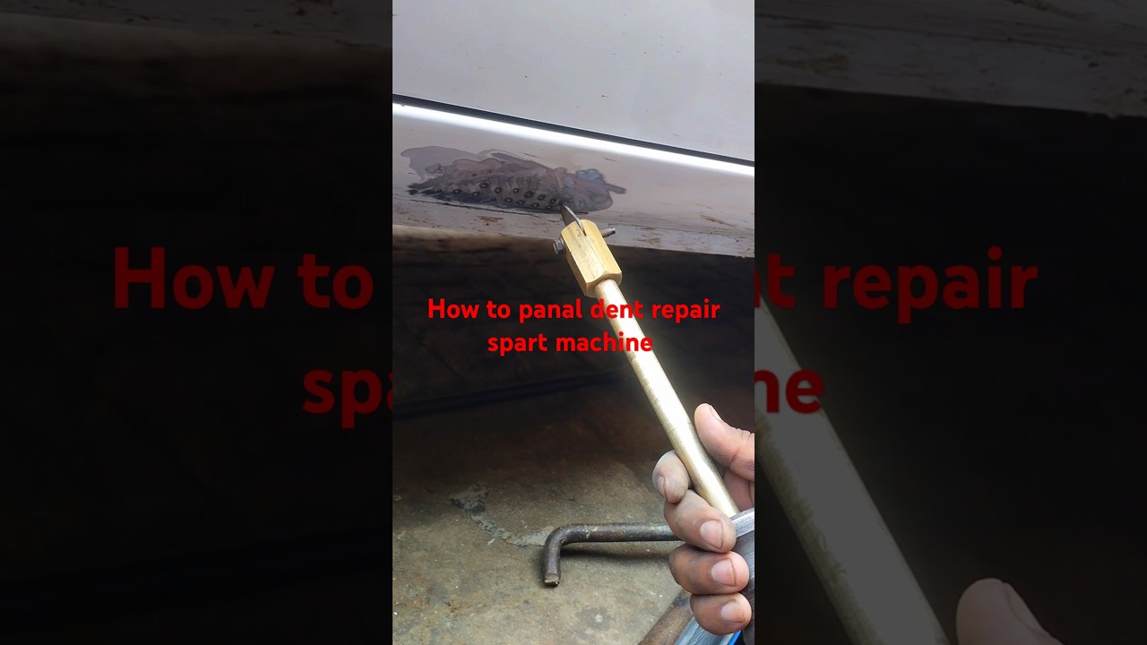 How to panal dent repair spart machine #automobile #toyotacorola # ...