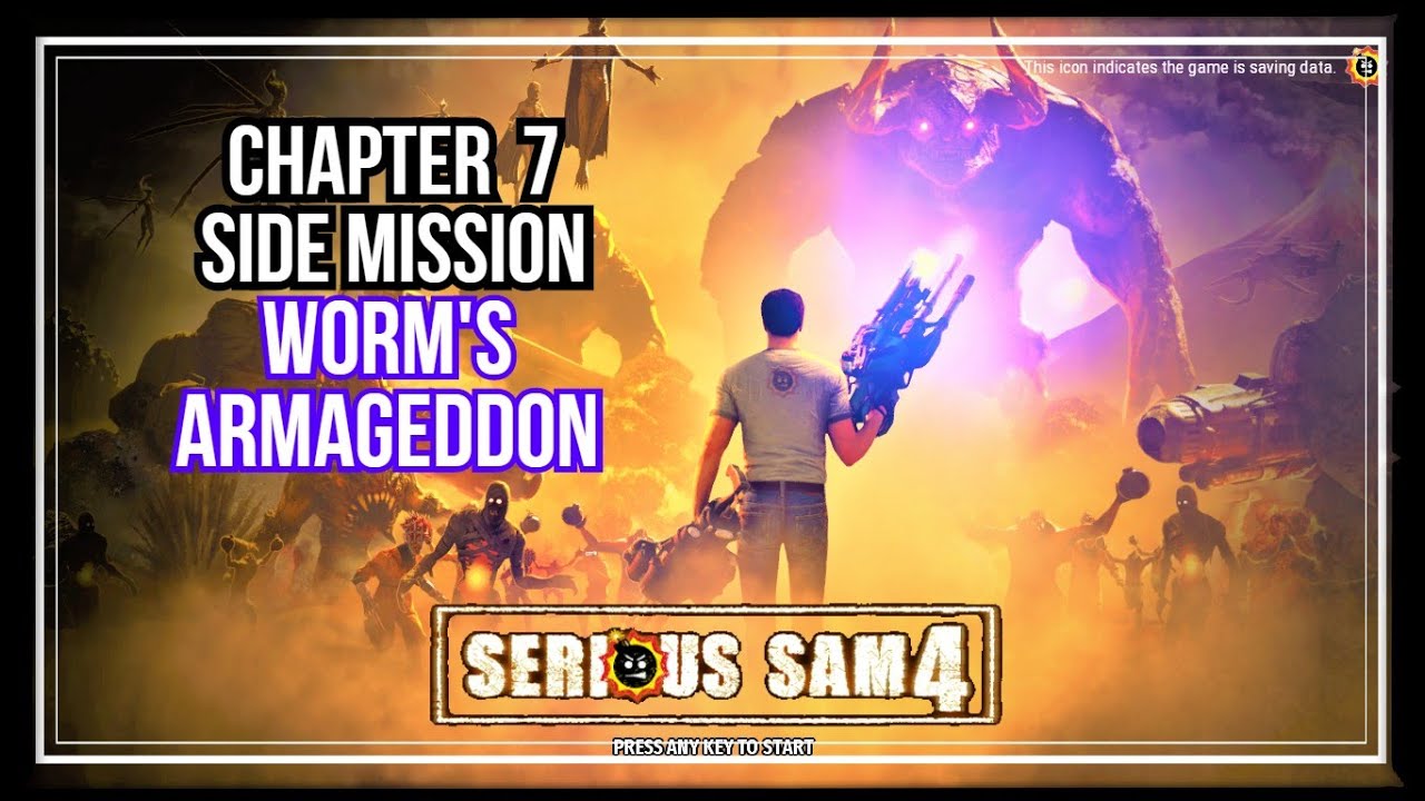 SERIOUS SAM 4 | CH 7 | SIDE MISSION | WORM'S ARMAGEDDON - YouTube