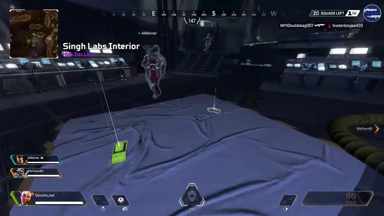 Apex Legends: First look at the Wraith's Lab - YouTube