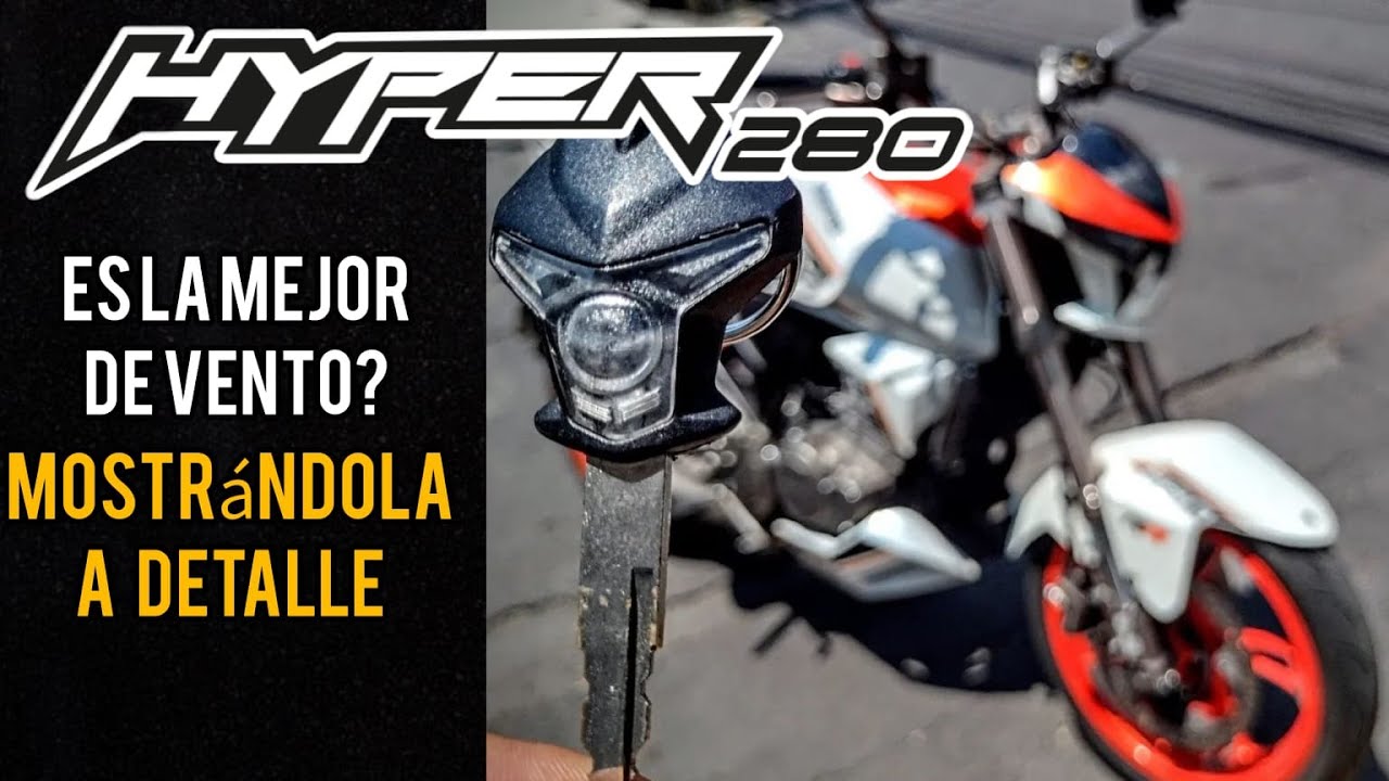 Vento Hyper 280cc Mostrandola a Detalle | Ficha Técnica - YouTube