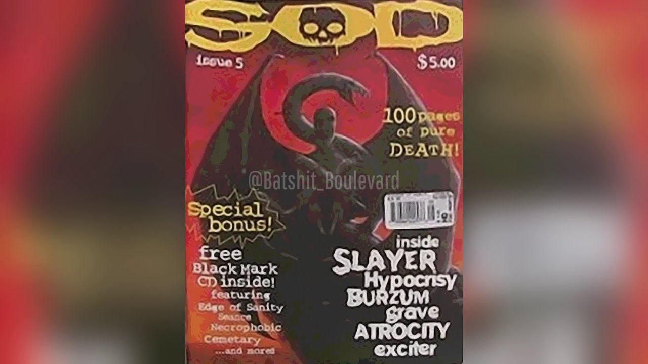 Vintage magazine visualizer: SOUNDS OF DEATH #5, 1995 - YouTube