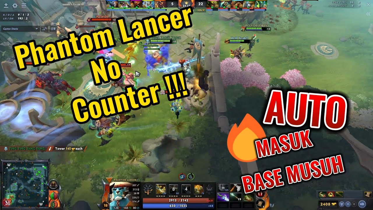 DOTA 2 - Highlight Phantom Lancer GamePlay [ New Patch 7. 33 ] - YouTube