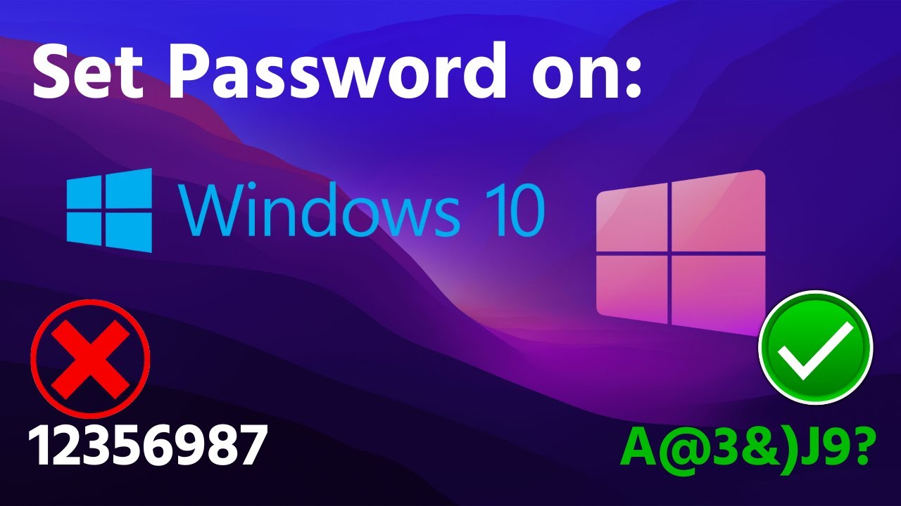 Set Password Windows 10 | How to change Pin/Password on Windows PC ...
