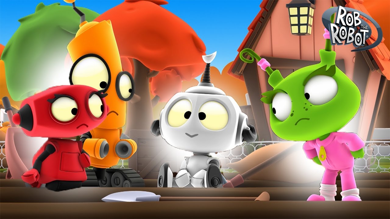 Learn About Planting Vegetables at Garden Planet! | Rob The Robot ...