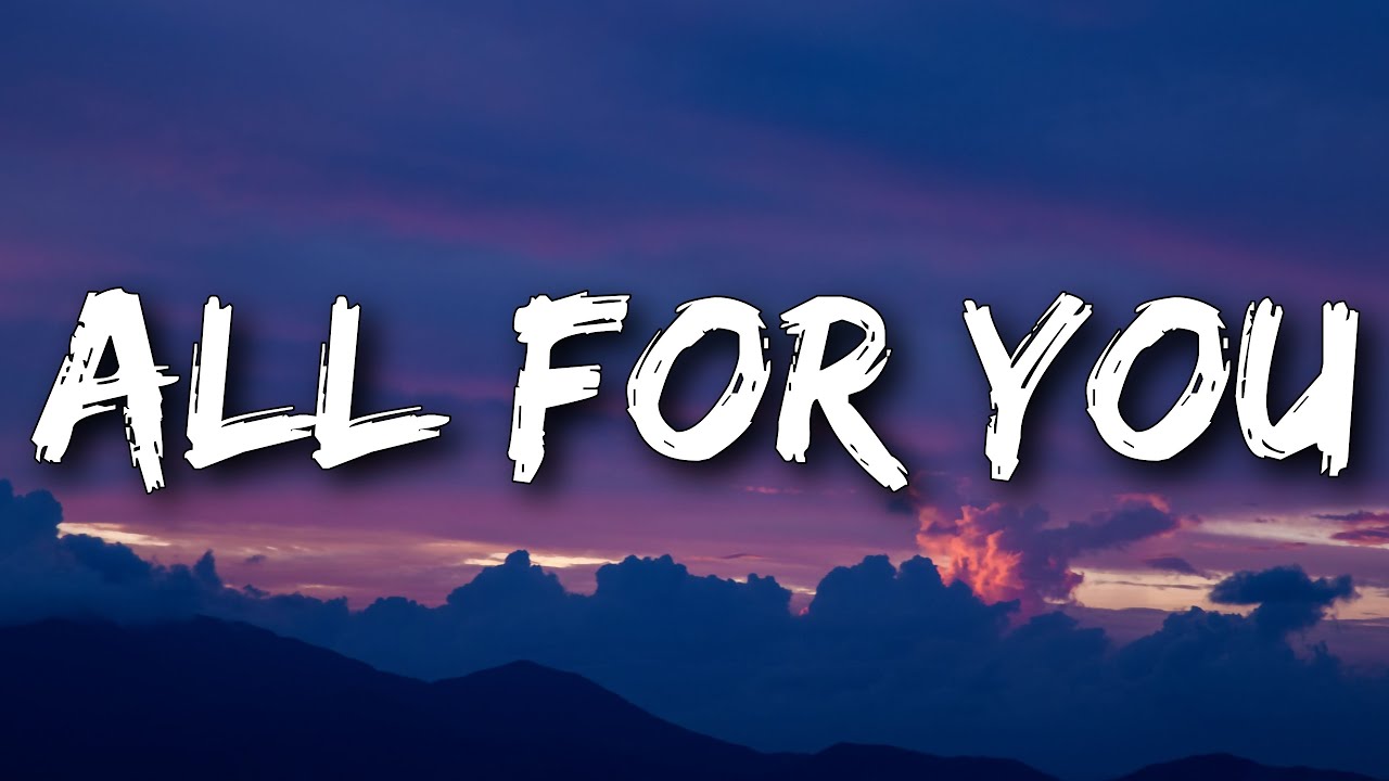 Dean Lewis - All For You (Lyrics) - YouTube