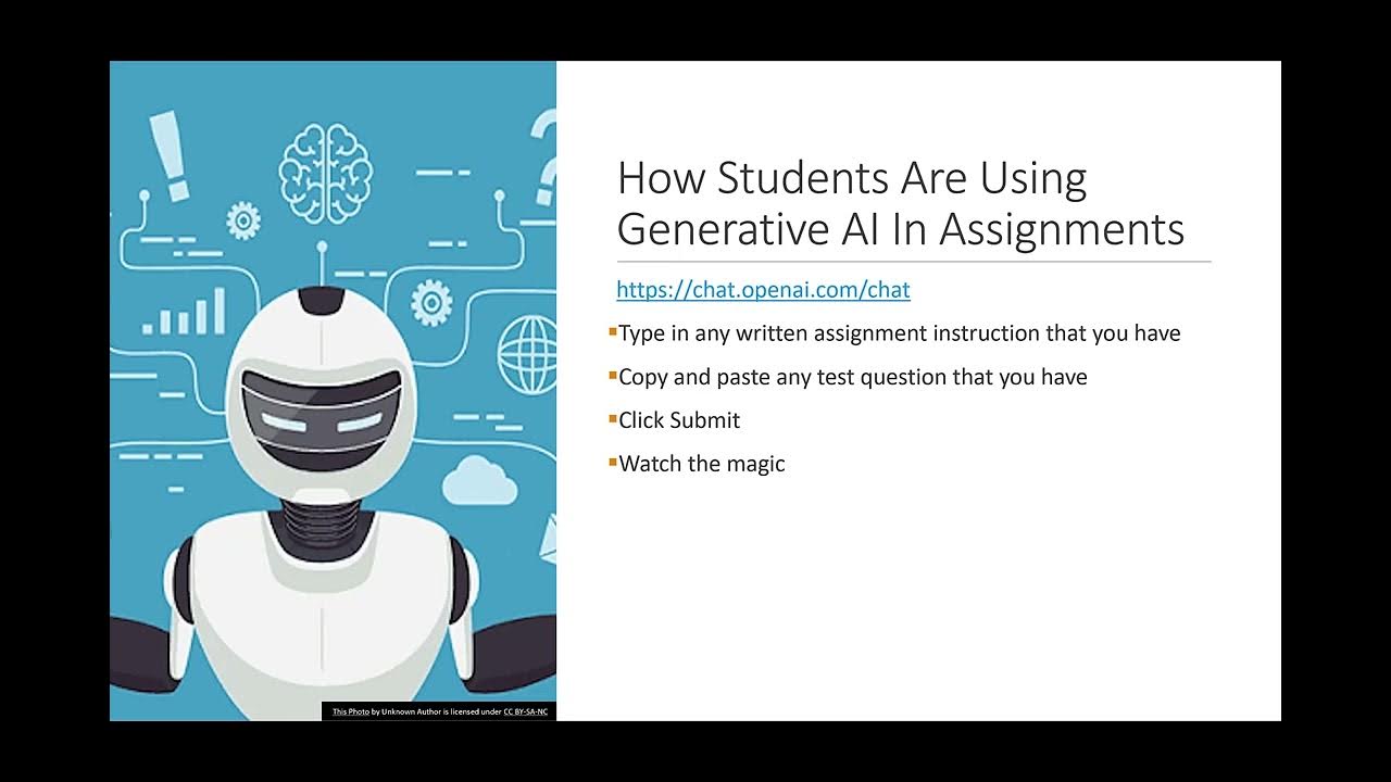 How to Detect Artificial Intelligence (AI) Generated Academic Assignments - YouTube