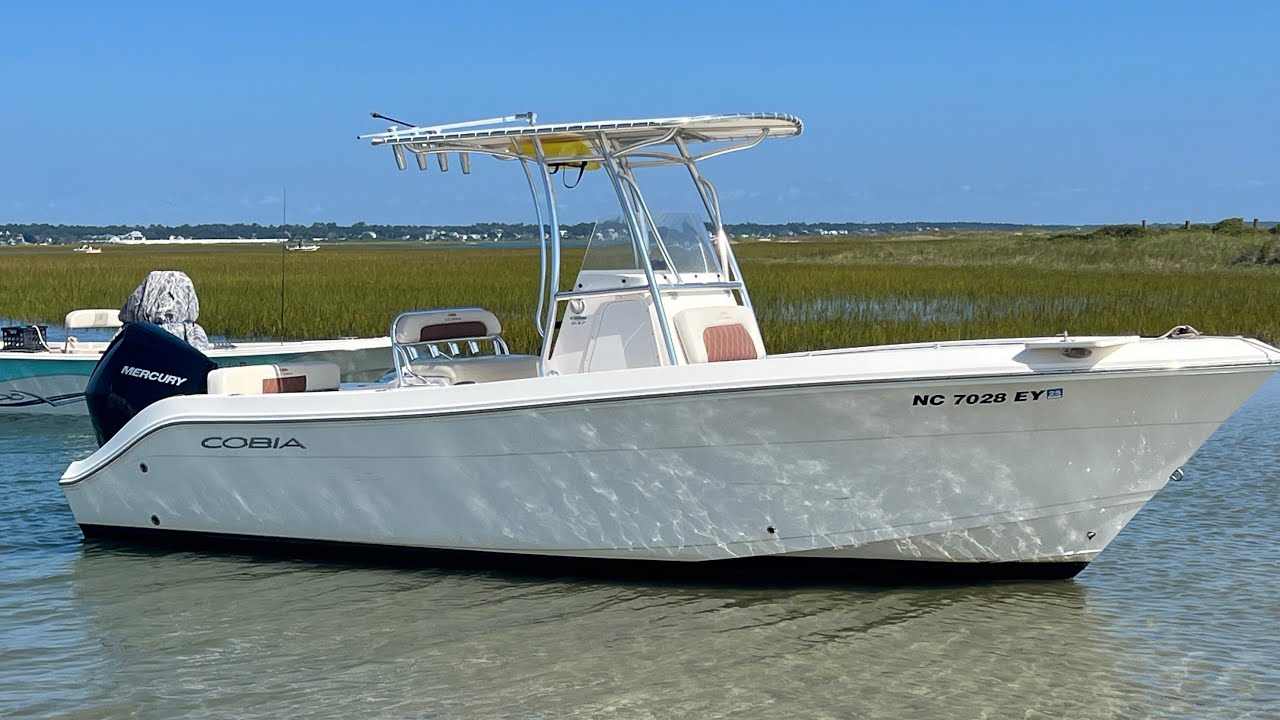 22 Cobia CC! Freedom Boat club of Wilmington! - YouTube