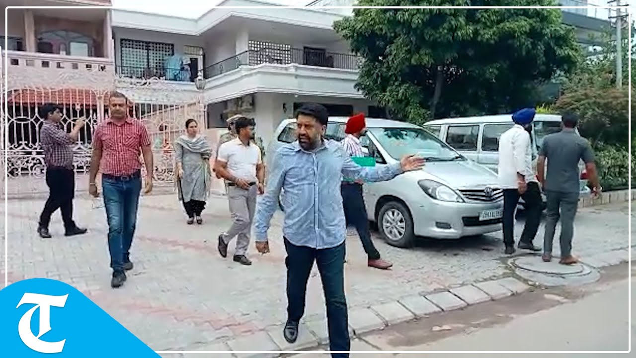 Vigilance Bureau raids Congress leader Captain Sandeep Sandhu's Mohali ...