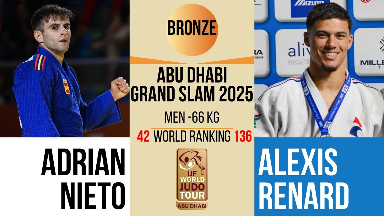 Adrian NIETO CHINARRO VS Alexis RENARD | Abu Dhabi Grand Slam 2025 ...