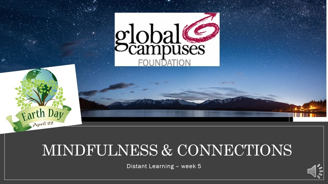 Distance Learning Week 5 - Mindfulness and Connections - YouTube