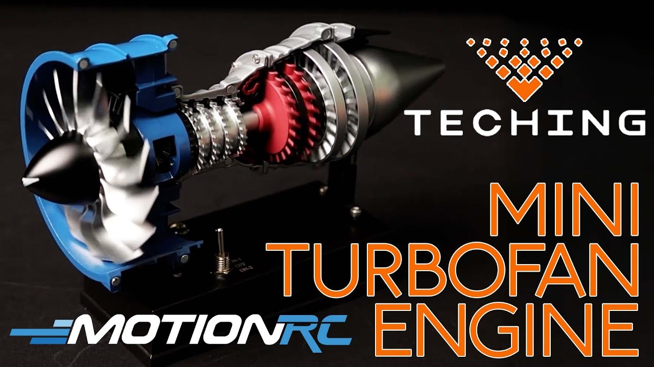 Teching Mini Turbofan Engine Overview | Motion RC - YouTube