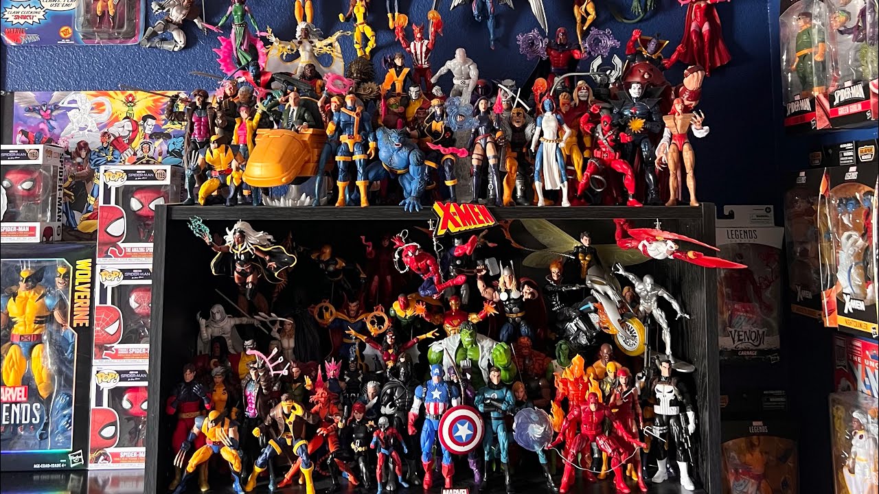 Marvel Legends Collection Display!! March 24, 2023 - YouTube