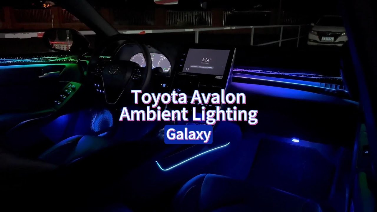 Toyota Avalon Mood Lighting OEM Style Installed | Galaxy Kit | Symphony ...