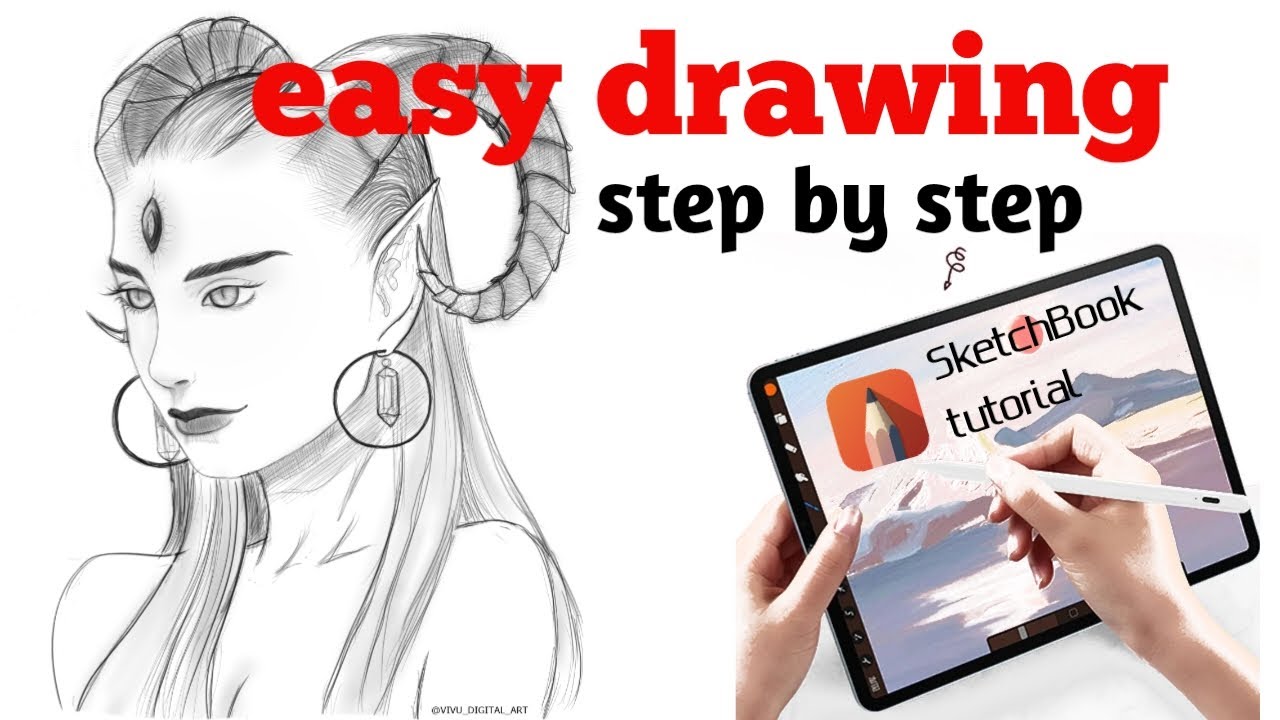 how to draw devil face easily || Drawing tutorials @Vivu_arts - YouTube