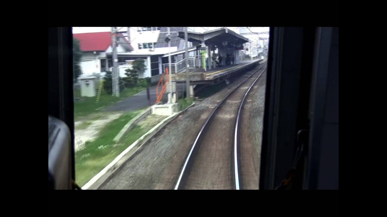#02 JRWest Kansai Line Yamatoji Rapid Service Tennoji Nara - YouTube