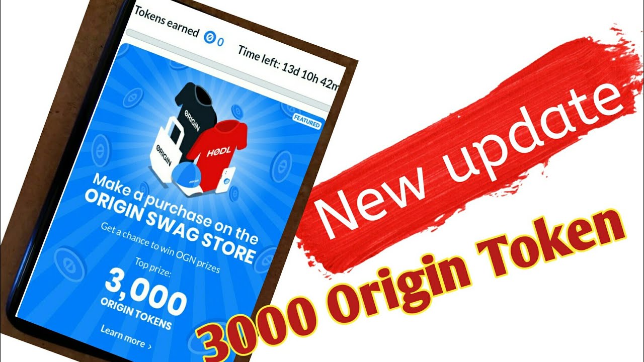 Origin Token Big Offer | 3000 Token Earn Origin | Huobiwallet 3rd Round ...