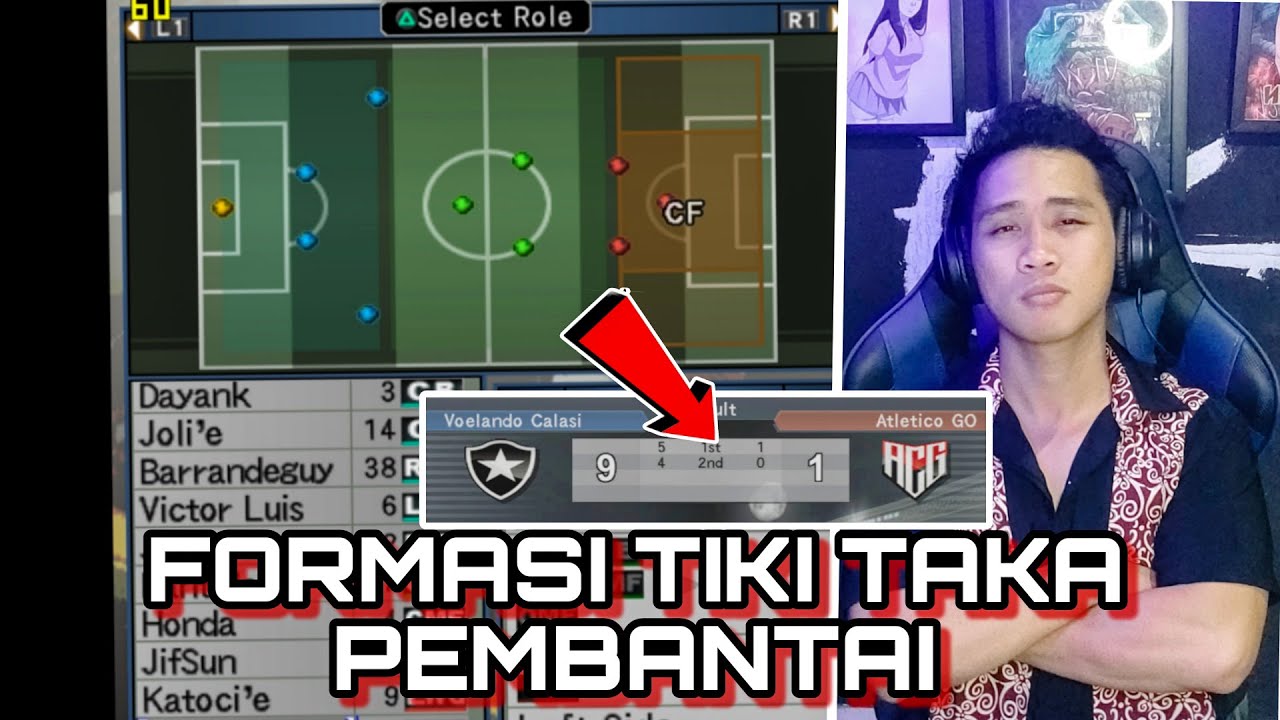 Formasi 4-3-3 mode Tiki Taka paling ampuh mengalahkan lawan auto bantai ...