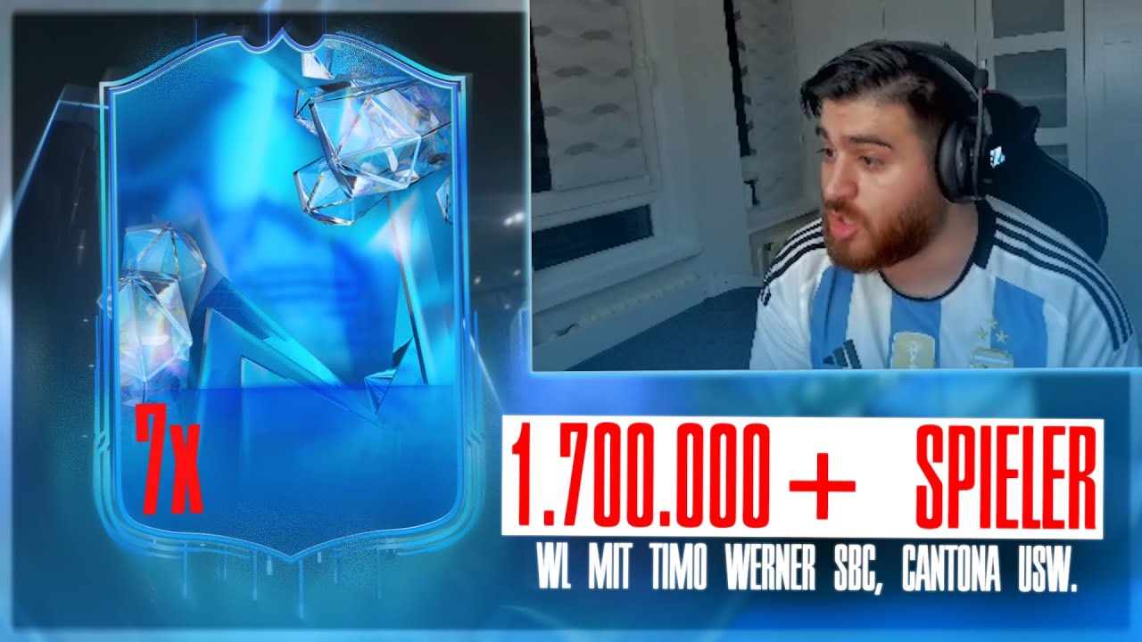 1.700.000+ SPIELER GEZOGEN 😱 WIR ZIEHEN 7x FUT FANTASYS | WL mit TIMO ...