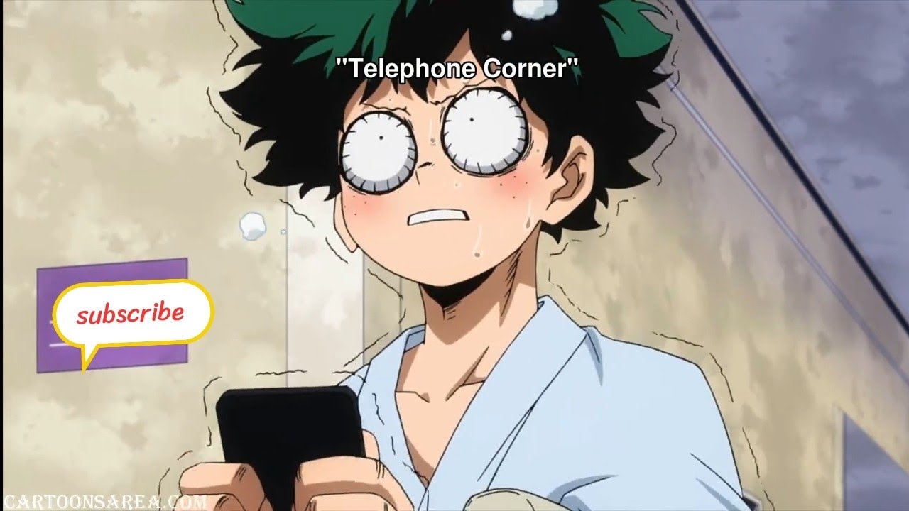 Deku 'first time talking to a GIRL on the phone'😲 - YouTube