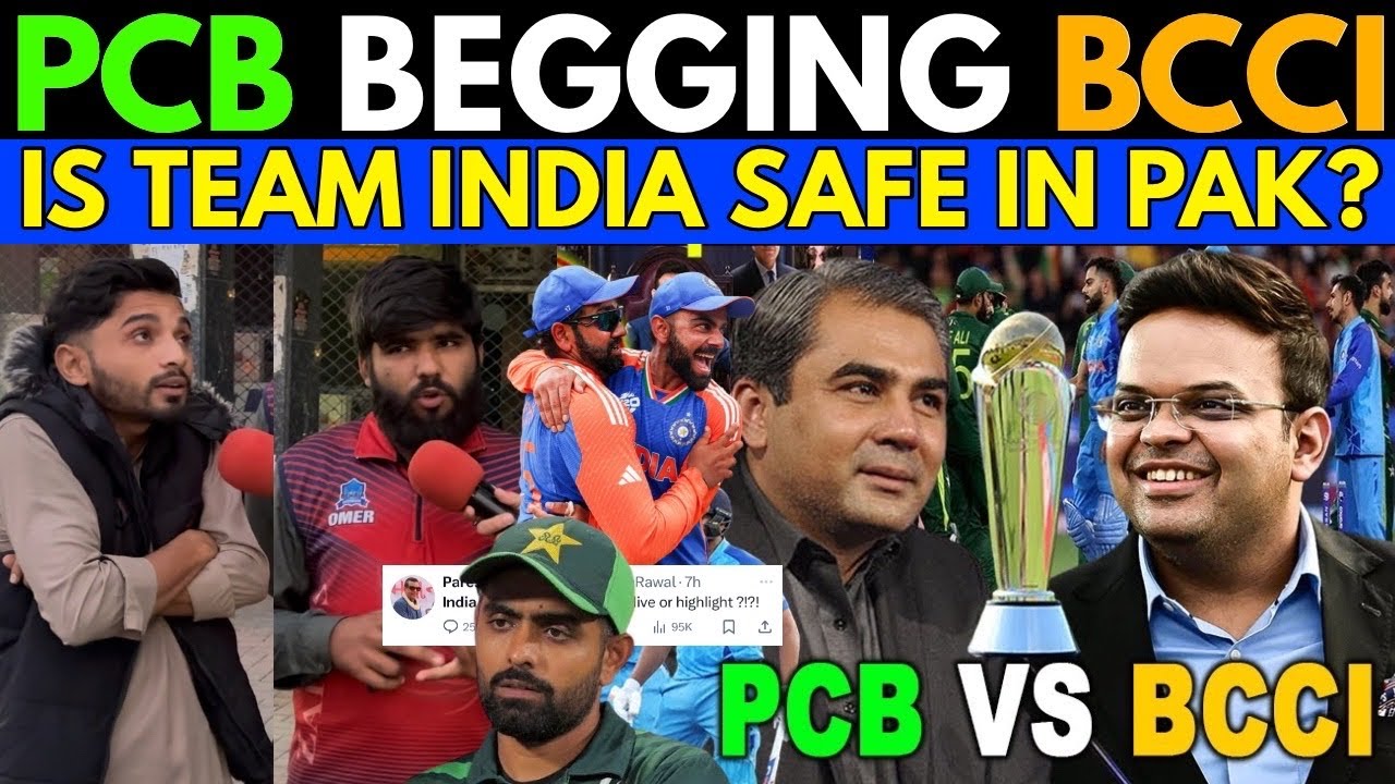 PCB Begging BCCI for CT25😢| is Pakistan Safe For Team India ...
