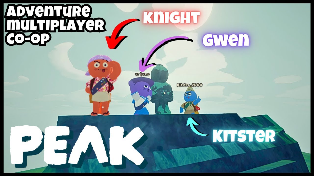 PEAK | Jungle Biome Coop Gameplay | Spikes Poison and Falls with Kit ...