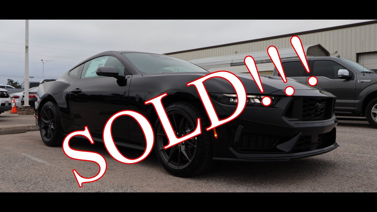 😏 67K 2024 Ford Mustang DARK HORSE!!! American Muscle Car. Exterior ...
