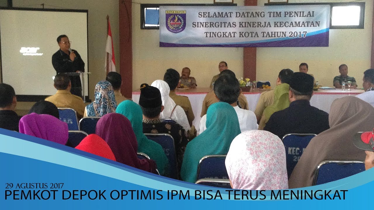 Pemkot Depok Optimis IPM Bisa Terus Meningkat - YouTube