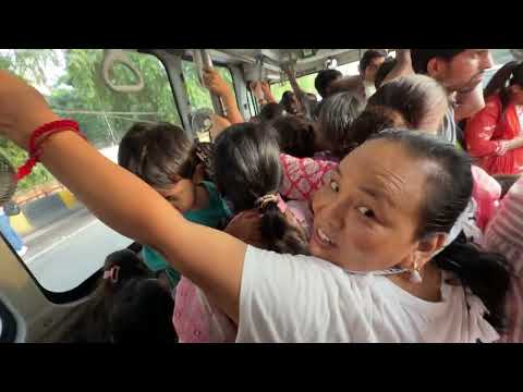 Crowded Bus Experience | No Space to Stand | Public Transport Reality in 4K