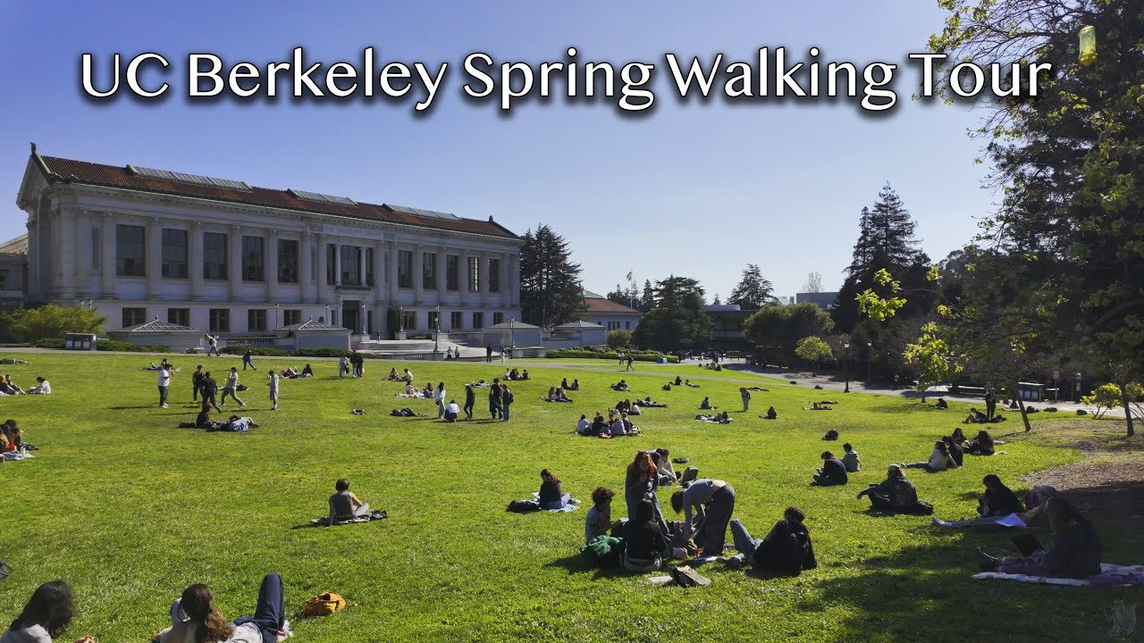 University of California: Berkeley - 4K HDR Walking Tour in Spring ...